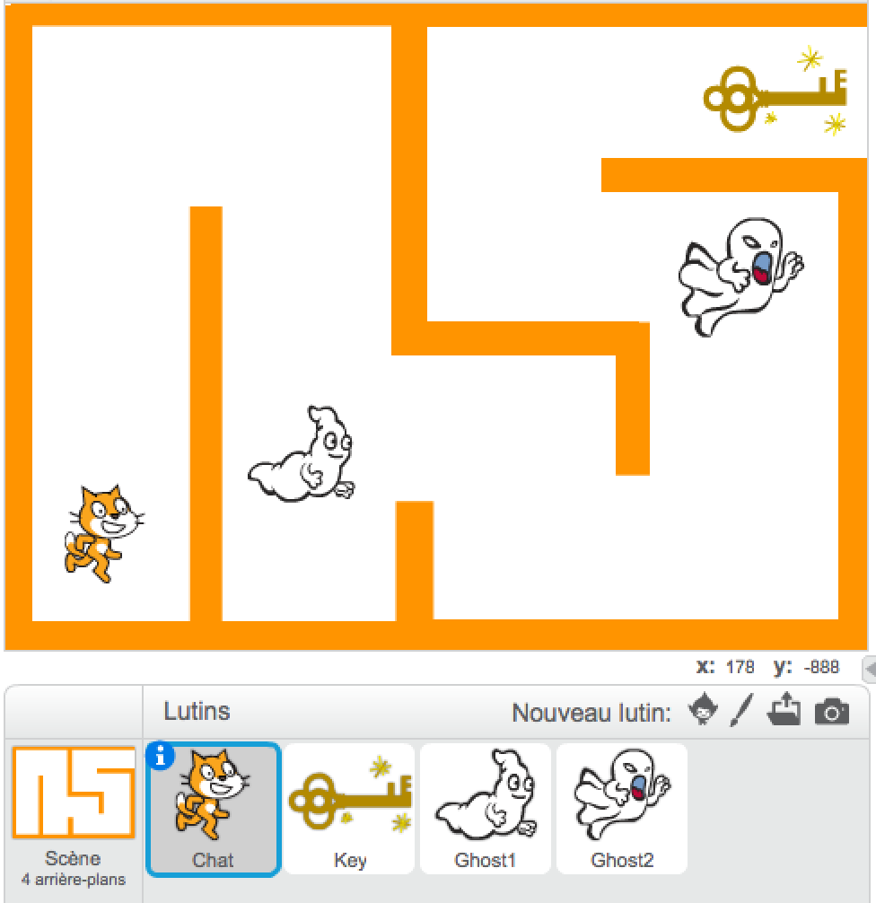 SCRATCH : atelier programmation Labyrinthe Halloween (7-12 ans) - Tech ...