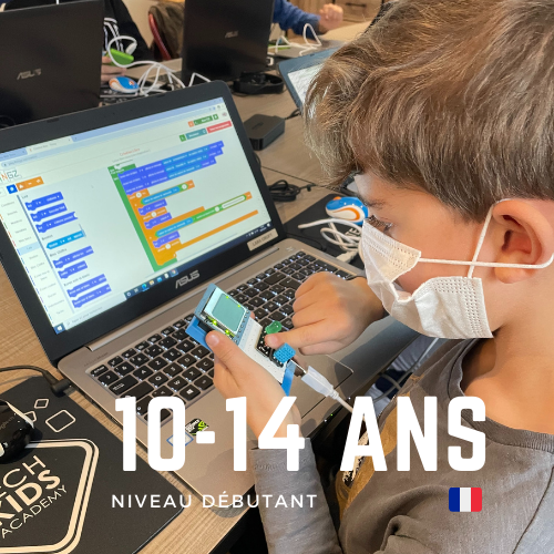 Ateliers créatifs numériques pour les 10-14 ans - Tech Kids Academy