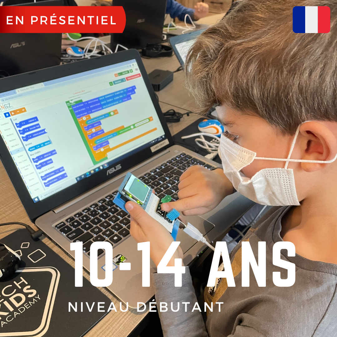 Ateliers codage informatique 10-14 ans - Tech Kids Academy