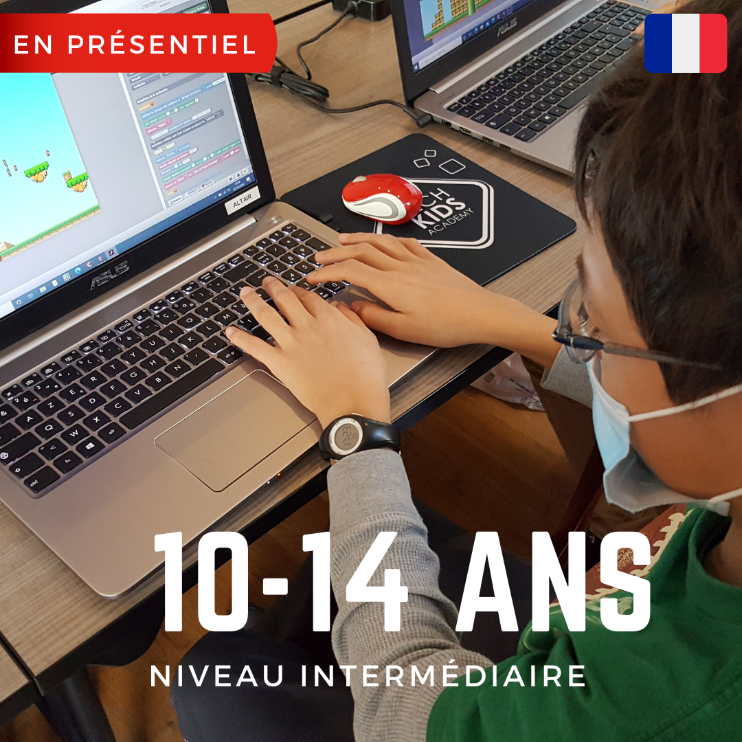 Ateliers codage informatique 10-14 ans - Tech Kids Academy