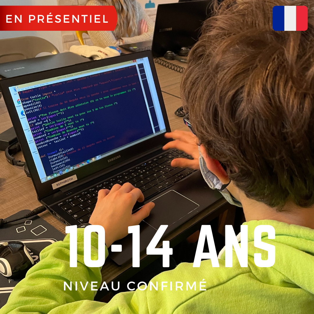 Ateliers codage informatique 10-14 ans - Tech Kids Academy