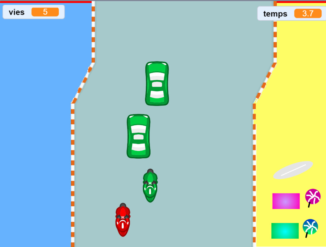 7-9 _2 #1 Scratch - Jeu de course de voitures - Tech Kids Academy