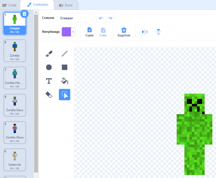 SCRATCH : atelier coding Labyrinthe Minecraft (7-12 ans) - Tech Kids ...