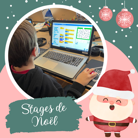 Stages coding Noël - Tech Kids Academy