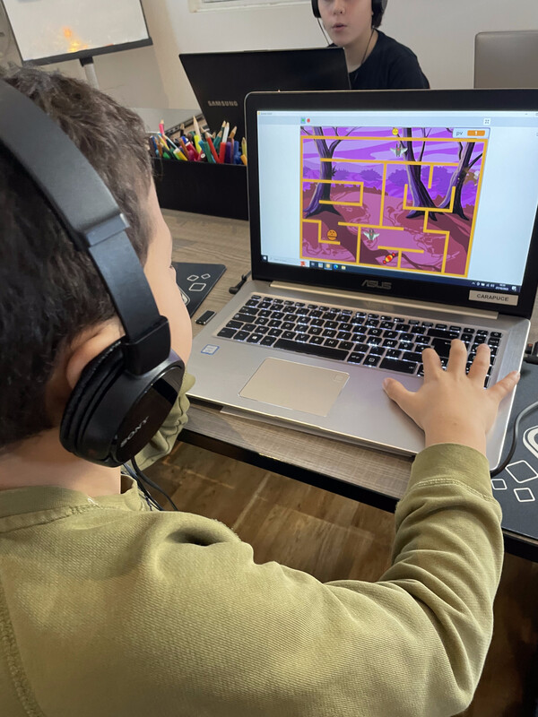 Flashback Stages Toussaint 2023 : Programmation Scratch - Tech Kids Academy